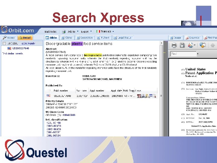 QUESTEL ORBIT COM 1 QUESTEL