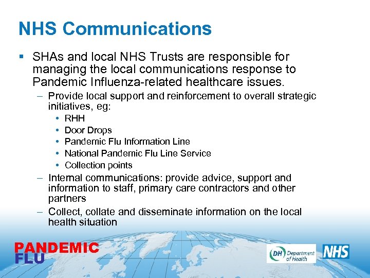 LIncolnshire Pandemic Flu Communications Workshop 10 February 2009