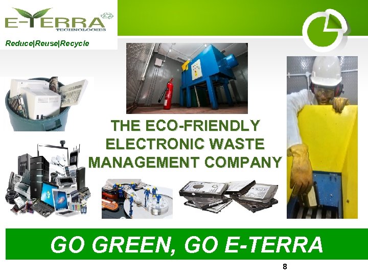 Reduce Reuse Recycle THE ECO-FRIENDLY ELECTRONIC WASTE MANAGEMENT ...