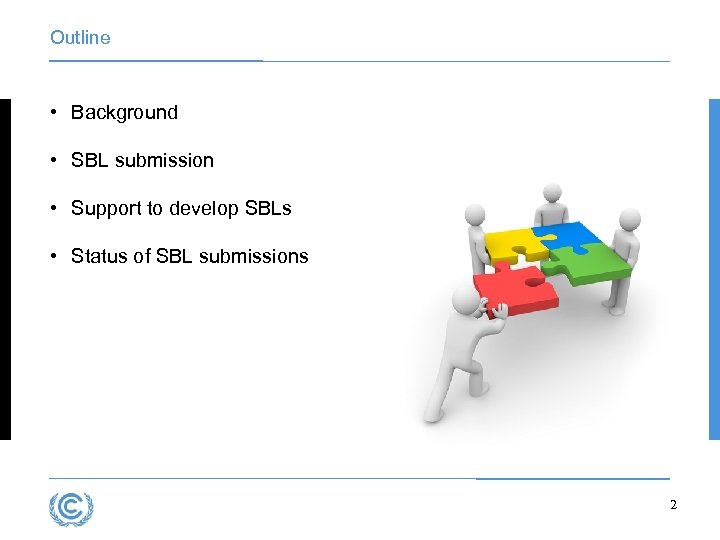Standardized baselines submission process and status Karla Solís