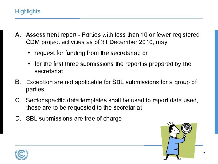 Standardized baselines submission process and status Karla Solís