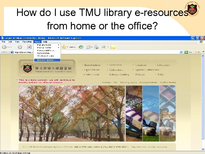 Subject Teaching Library Information Resources Introduction Health Care