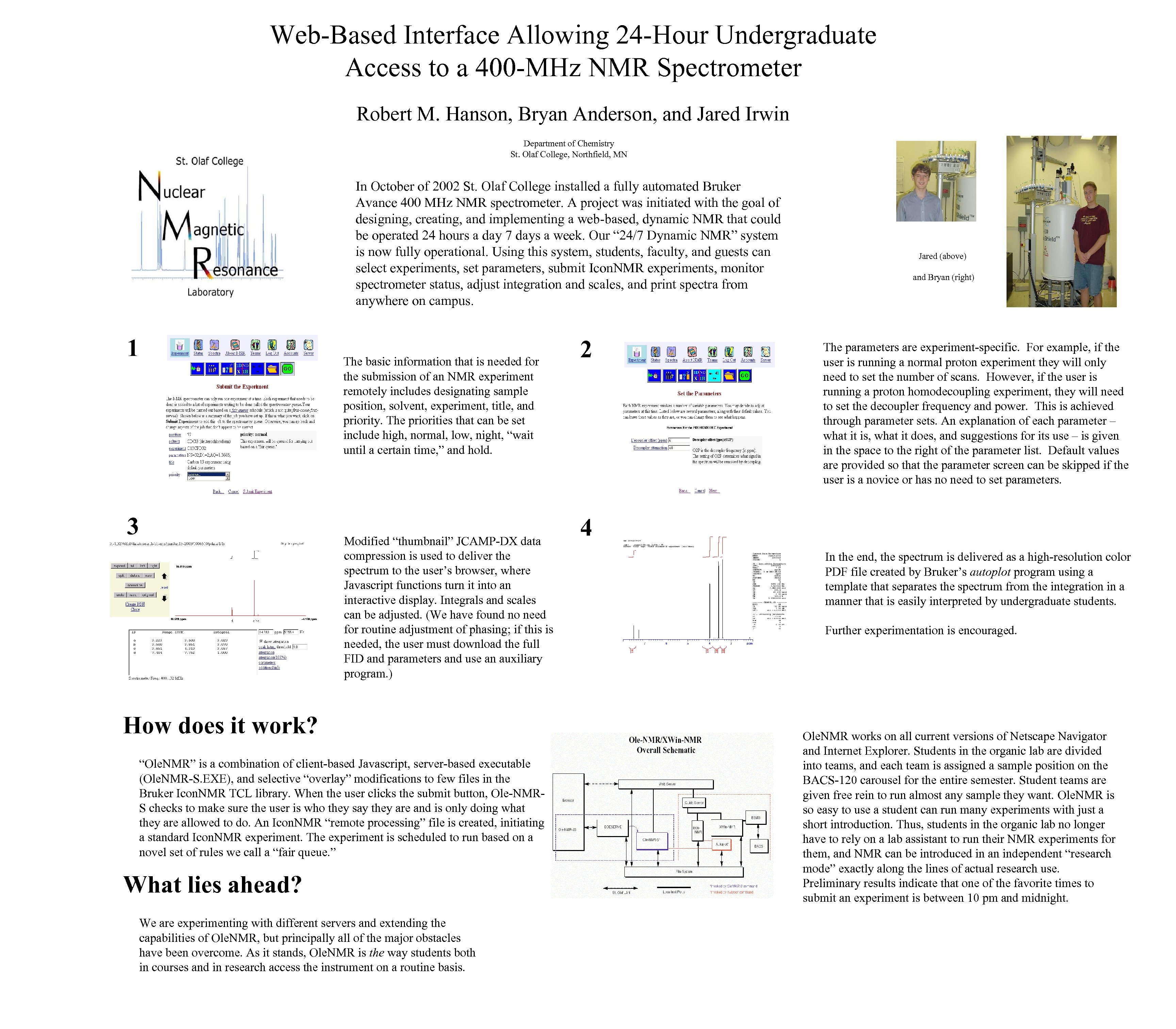 Web-Based Interface Allowing 24 -Hour Undergraduate Access to
