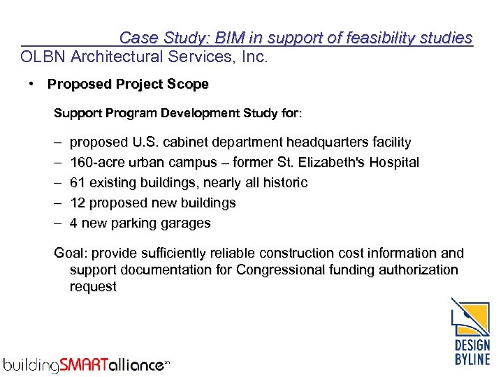 User Tools and BIM Case Studies Deke Smith