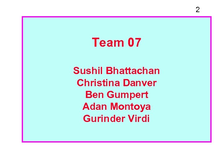 1 ESMBA 06 Finance 5405 Financial Management