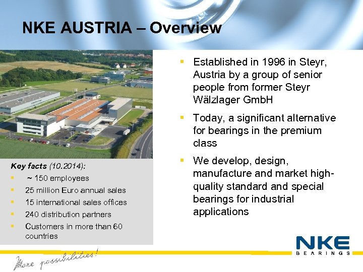 Version 01 2014 NKE bearings for industrial gearboxes