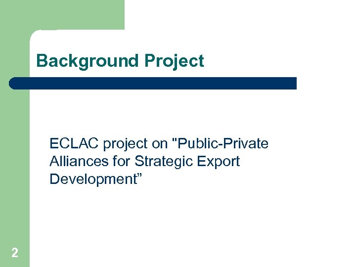 Business- Government Partnership For Innovation and International ...