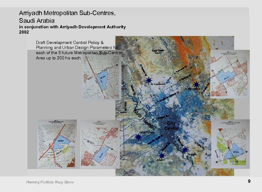 Examples of Urban Design Planning Studies 19