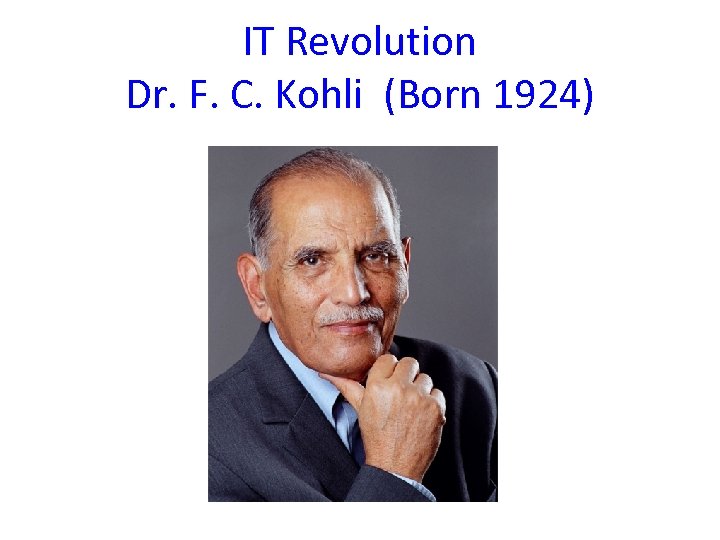 National Reconstruction Through Education Prof Anil Sahasrabudhe Chairman