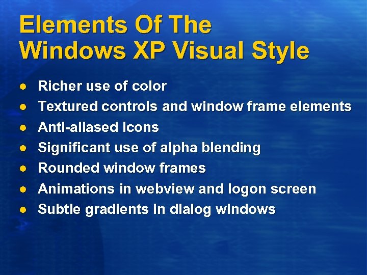Re-Architecting The Windows Display Process Bill Powell