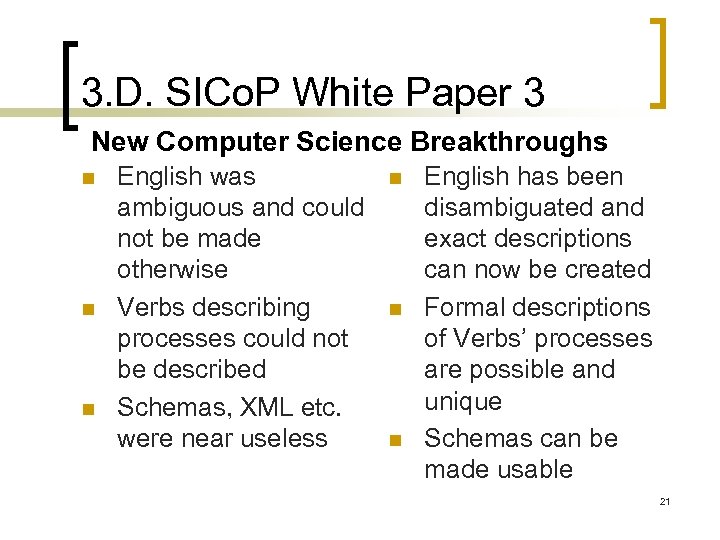 SICo P Special Briefing Federal Semantic Interoperability Community