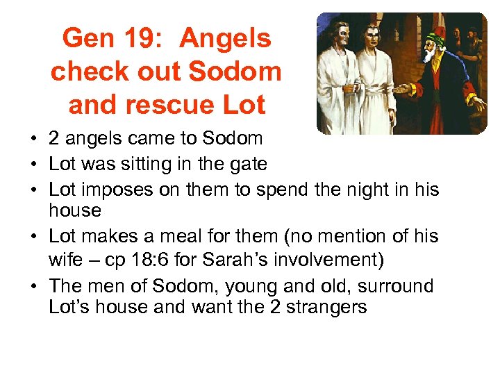 Abraham Sodom The Mercy of God Genesis