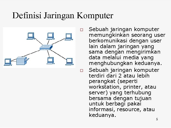 PENGENALAN JARINGAN Network Fundamental Tim SYSADMIN TOT JARDIKNAS