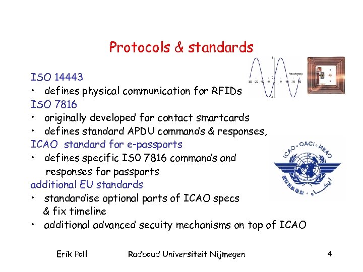 e- passports Erik Poll Digital Security Group Radboud
