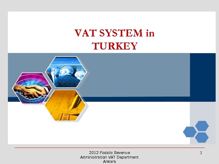VAT SYSTEM in TURKEY 2012 Fiscalis Revenue Administration