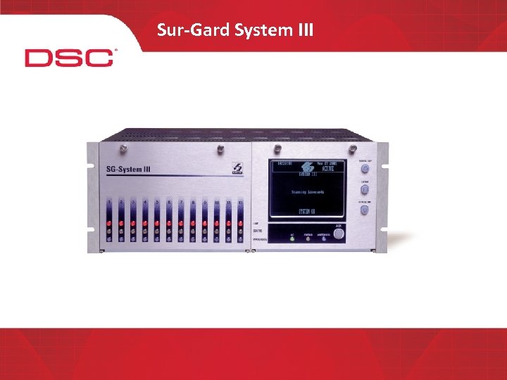 SUR-GARD SYSTEM III El Receptor más versatil flexible