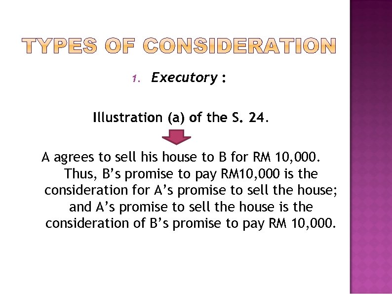 MADAM NORAZLA ABDUL WAHAB CONSIDERATION By the