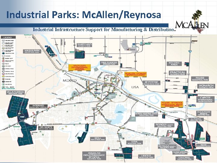 REYNOSA CROSSINGS Location Mc Allen Reynosa Alternative