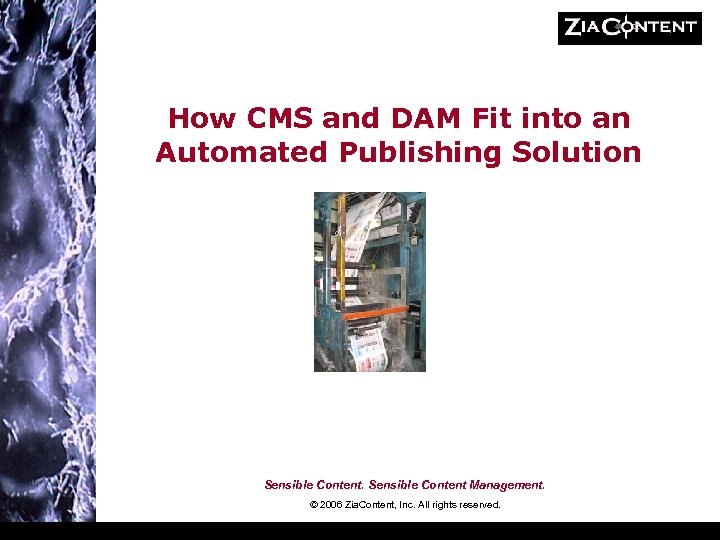 Automated Publishing CMS and DAM Starting from Square