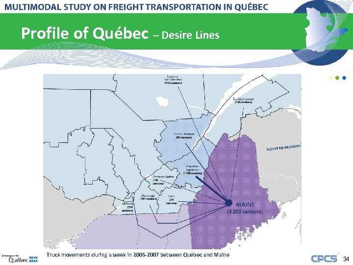Multimodal Study on Freight Transportation in Québec Transportation