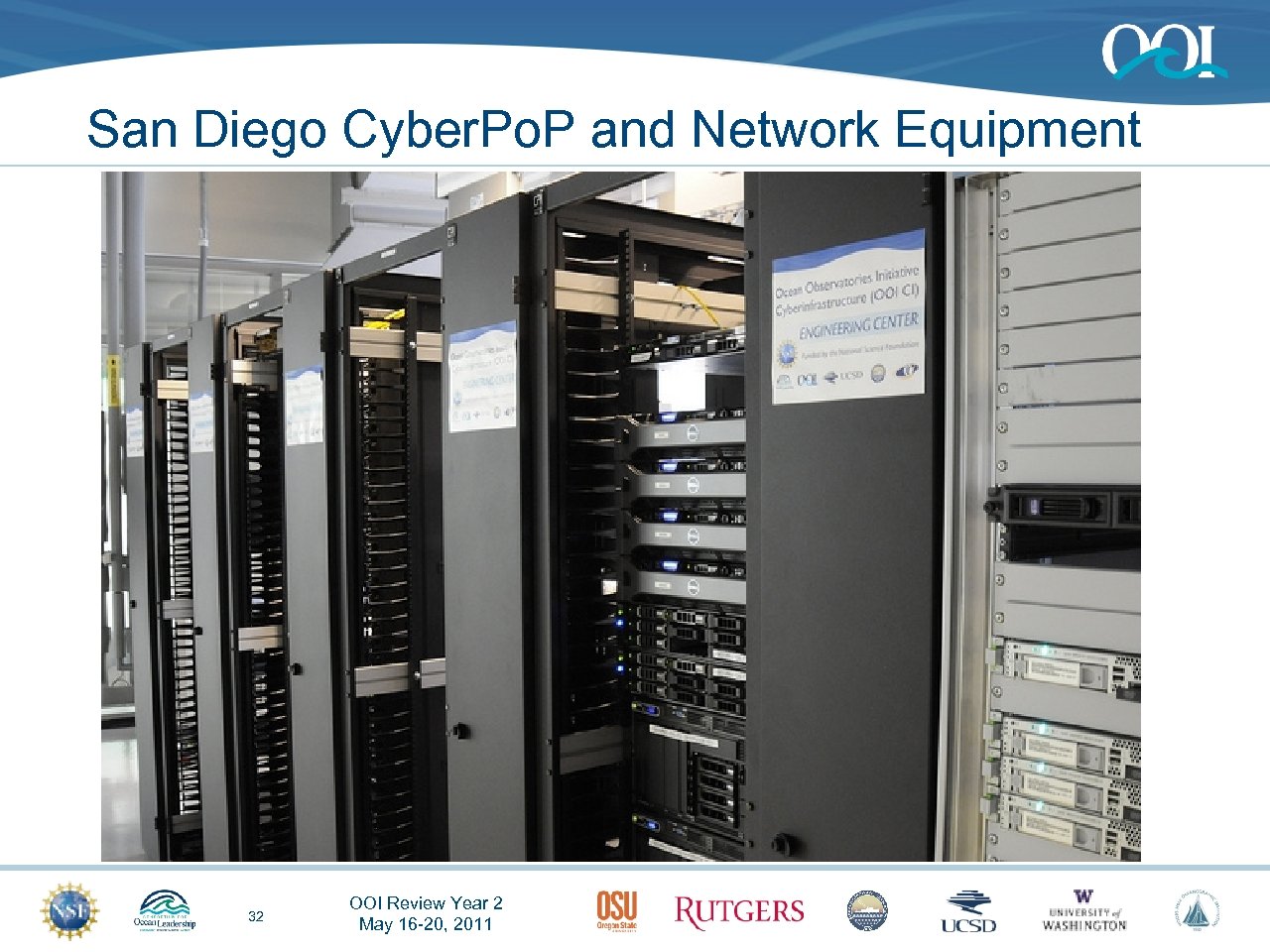 Ocean Observatories Initiative OOI CI Overview and Status