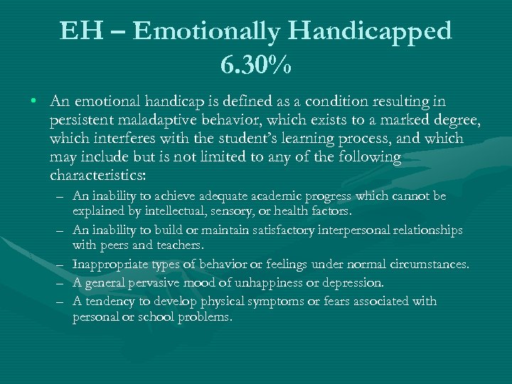 ESE Exceptional Student Education Dana Brock Frances