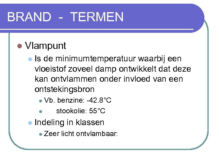 VCA HOOFDSTUK 6 BRAND BRAND l