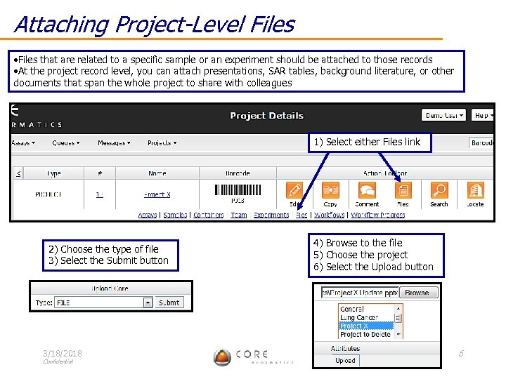 Core LIMS Training Project Management Course Topics