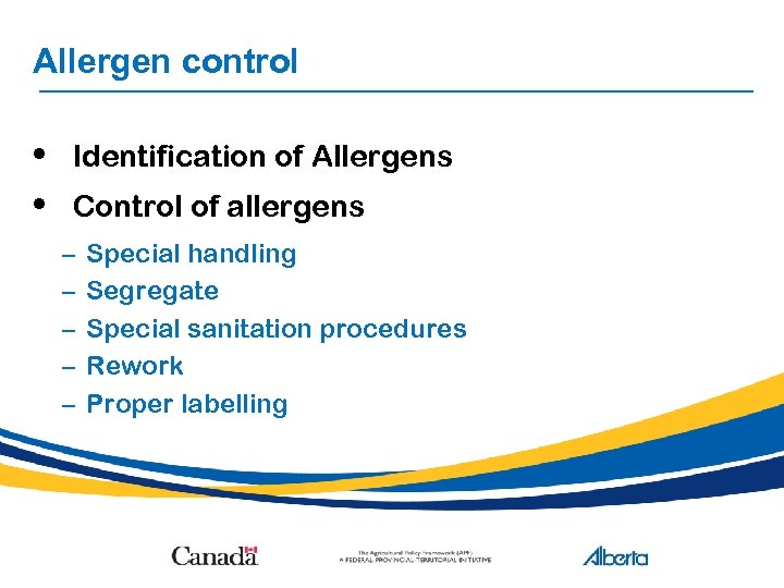 Developed by Introduction to HACCP Agenda