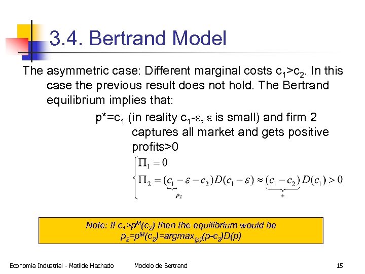 3 4 Bertrand Model Matilde Machado 1