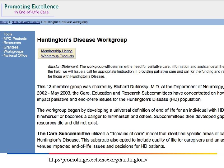 When does Huntington s Disease Begin Richard Dubinsky MD