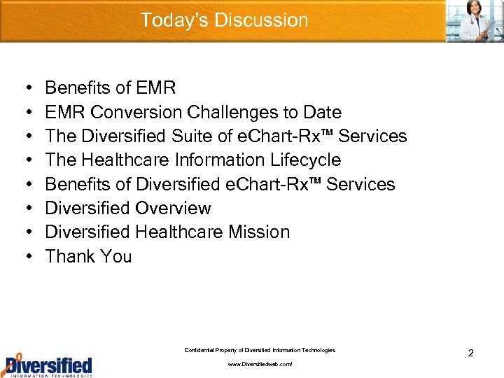 Patient Records Accessible Anytime Anywhere Diversified Medical Records