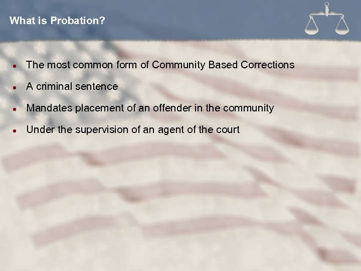 Chapter 14 Community Corrections Probation Intermediate Sanctions and