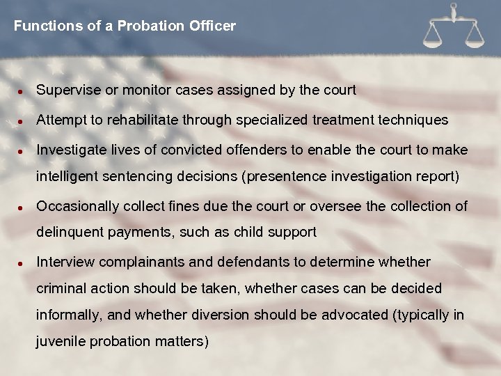 Chapter 14 Community Corrections Probation Intermediate Sanctions and