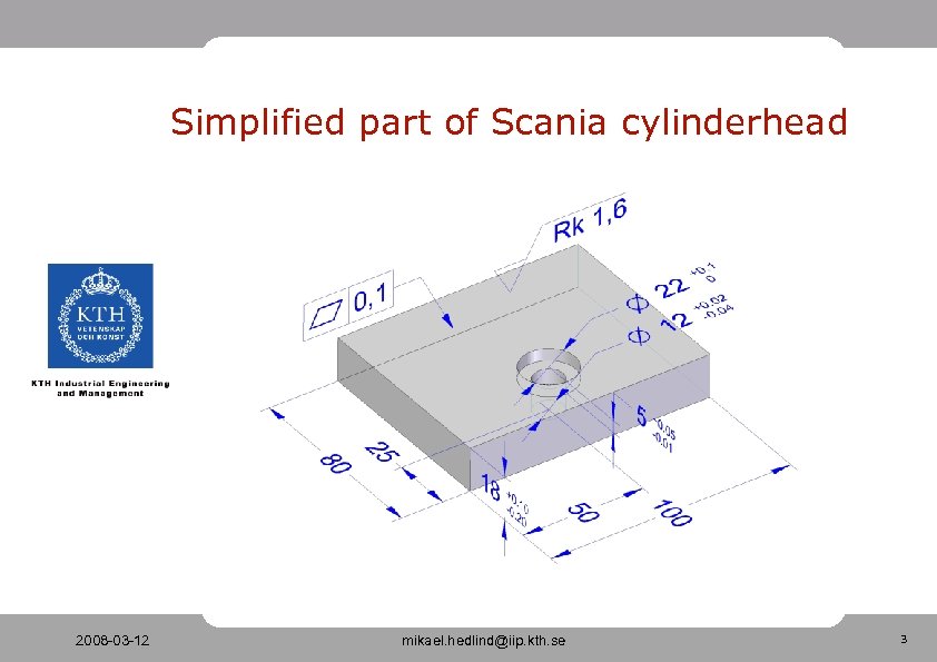 Scania STEP-NC machining demo Showing benefits of using
