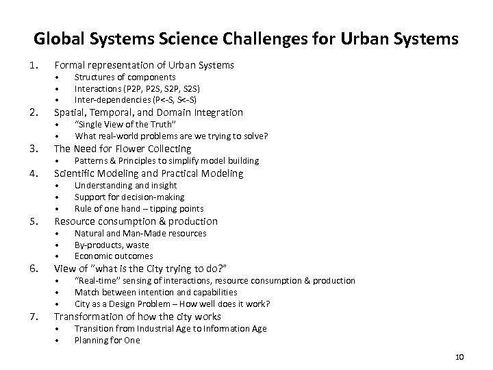 Towards a Science of Cities Colin Harrison IBM