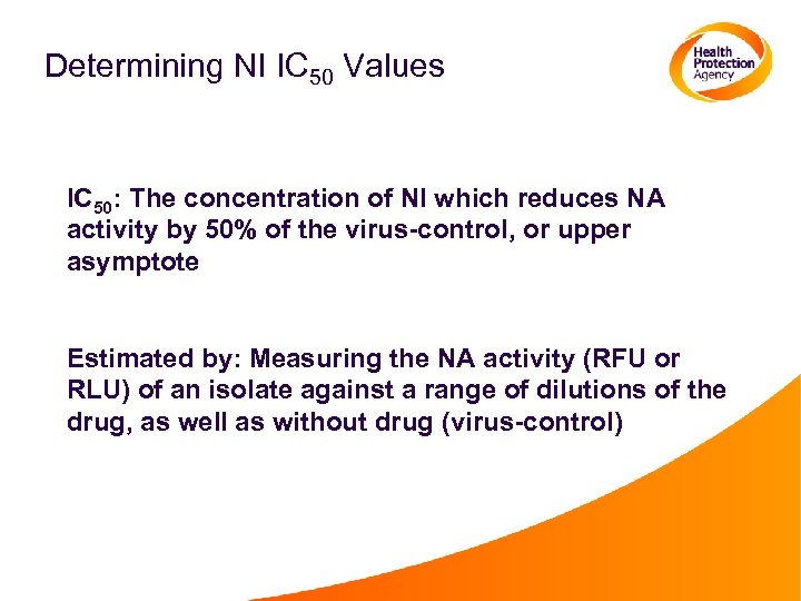 Influenza Neuraminidase Inhibitor IC 50 Data Calculation Interpretation