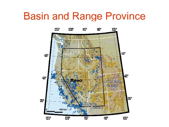 Seismic Hazard in the Basin and Range Province