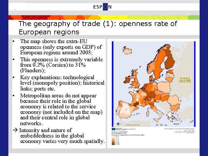 European regions and cities in globalization Kathy Pain
