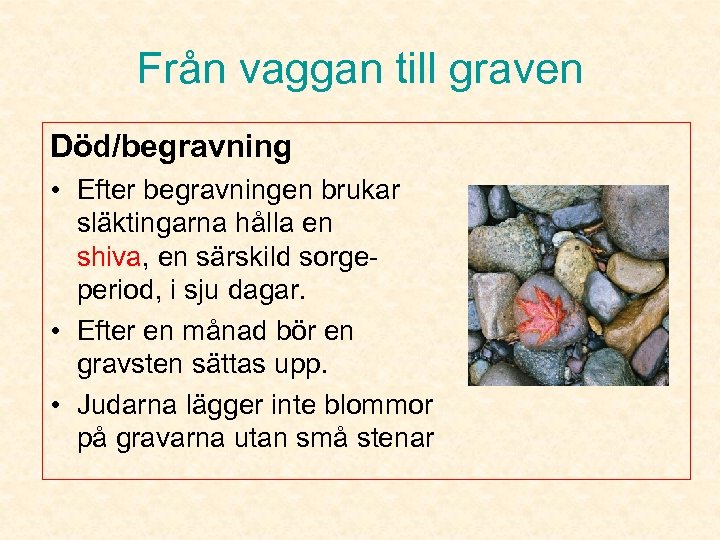 Judendom Linda Svenman Vem är jude