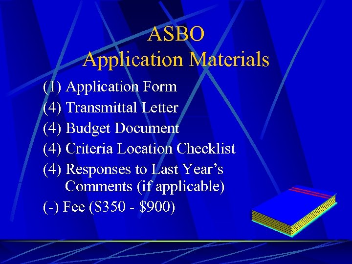 ASBO GFOA Budget Presentation and CAFR Requirements