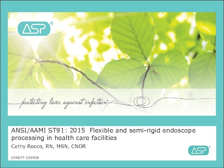 ANSI AAMI ST 91 2015 Flexible and semi-rigid endoscope