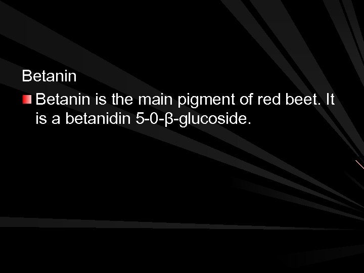 FOOD CHEMISTRY PIGMENT Introduction No matter how