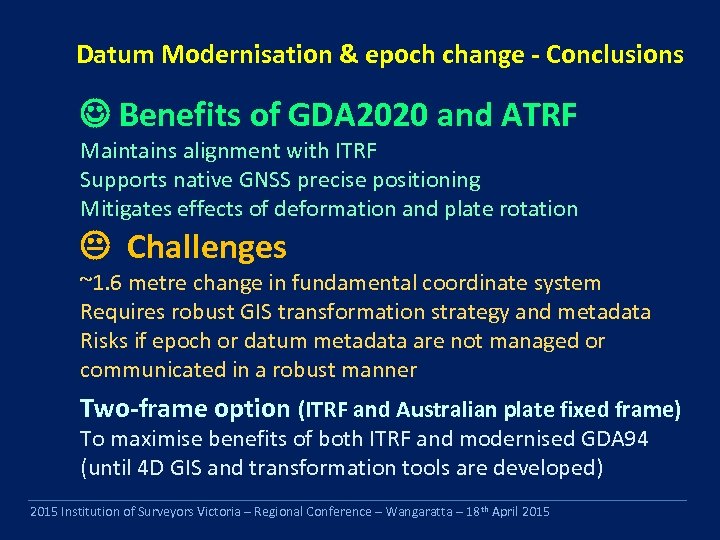 The Next-Generation Australian Geodetic Datum Benefits and Challenges
