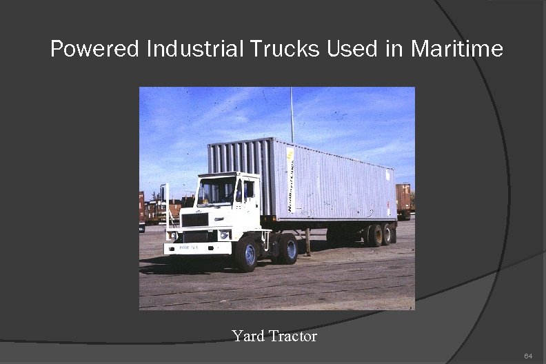 POWERED INDUSTRIAL TRUCKS OPERATOR TRAINING 1910 178 l