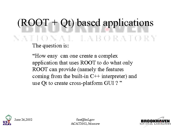 Cross Platform Qt Based Implementation Of Low Level Gui Layer