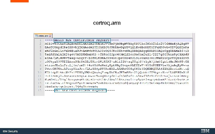 Installing and Maintaining Certificates with IBM Security App