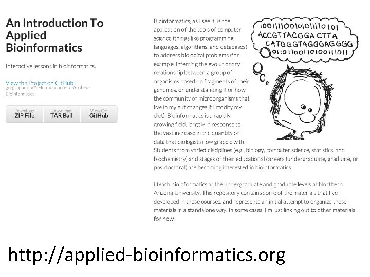 The disadvantages of bigger data Greg Caporaso Assistant