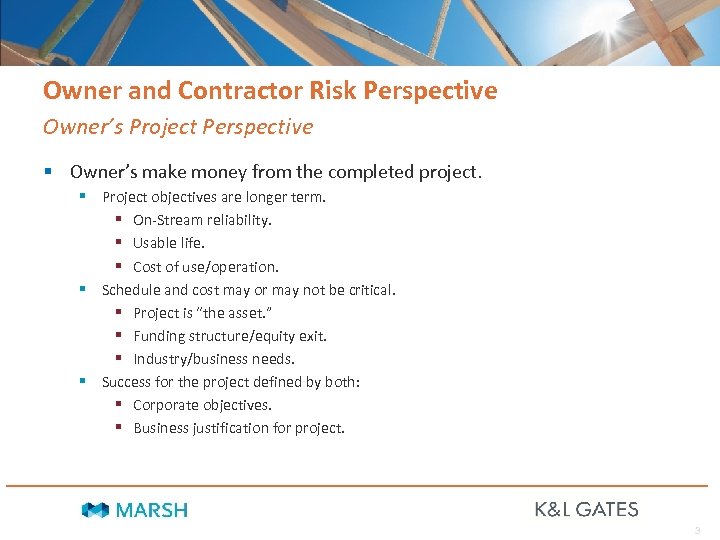 Project Risk Management Presented by Harold Dorbin