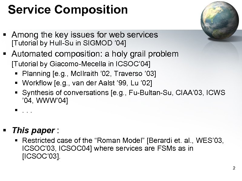 International Conference on Service Oriented Computing ICSOC September